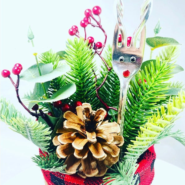Fork Reindeer - Etsy