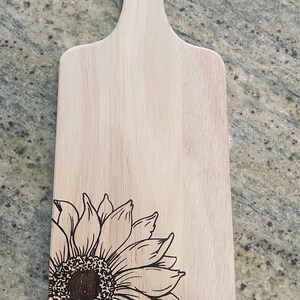 Sunflower Cutting Board Sunflower Sunflower Love - Etsy