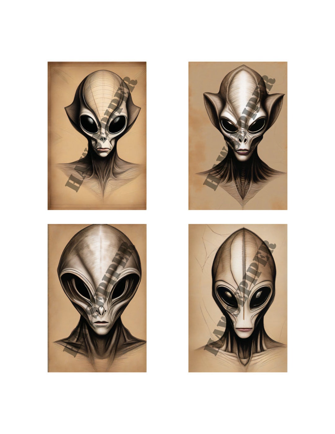 Alien Artifacts: Unique Junk Journal Featuring Extraterrestrial ...