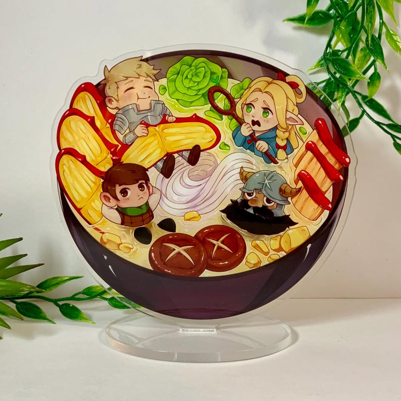 Dungeon Meshi Hotpot Ramen Standee - Etsy