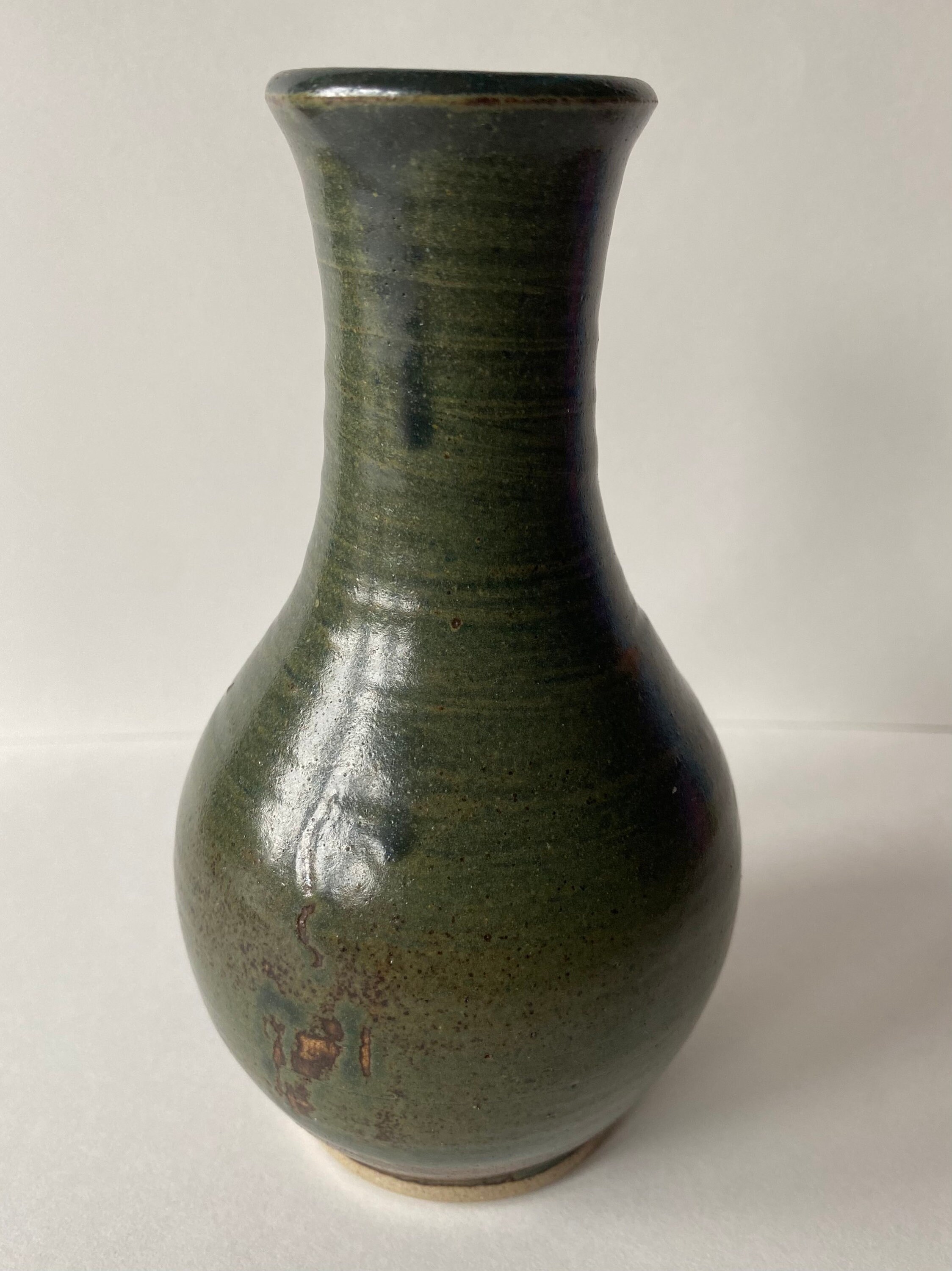 Japanese Studio Pottery Vase 14cm Hand Thrown Pottery | Etsy