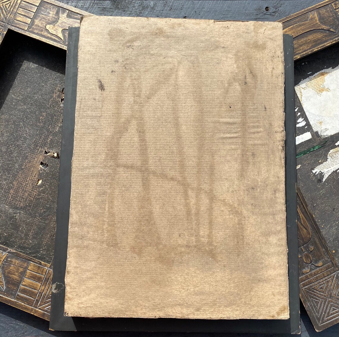 Three Empty African Shadow Box Frames for up Cycle or Diy - Etsy UK