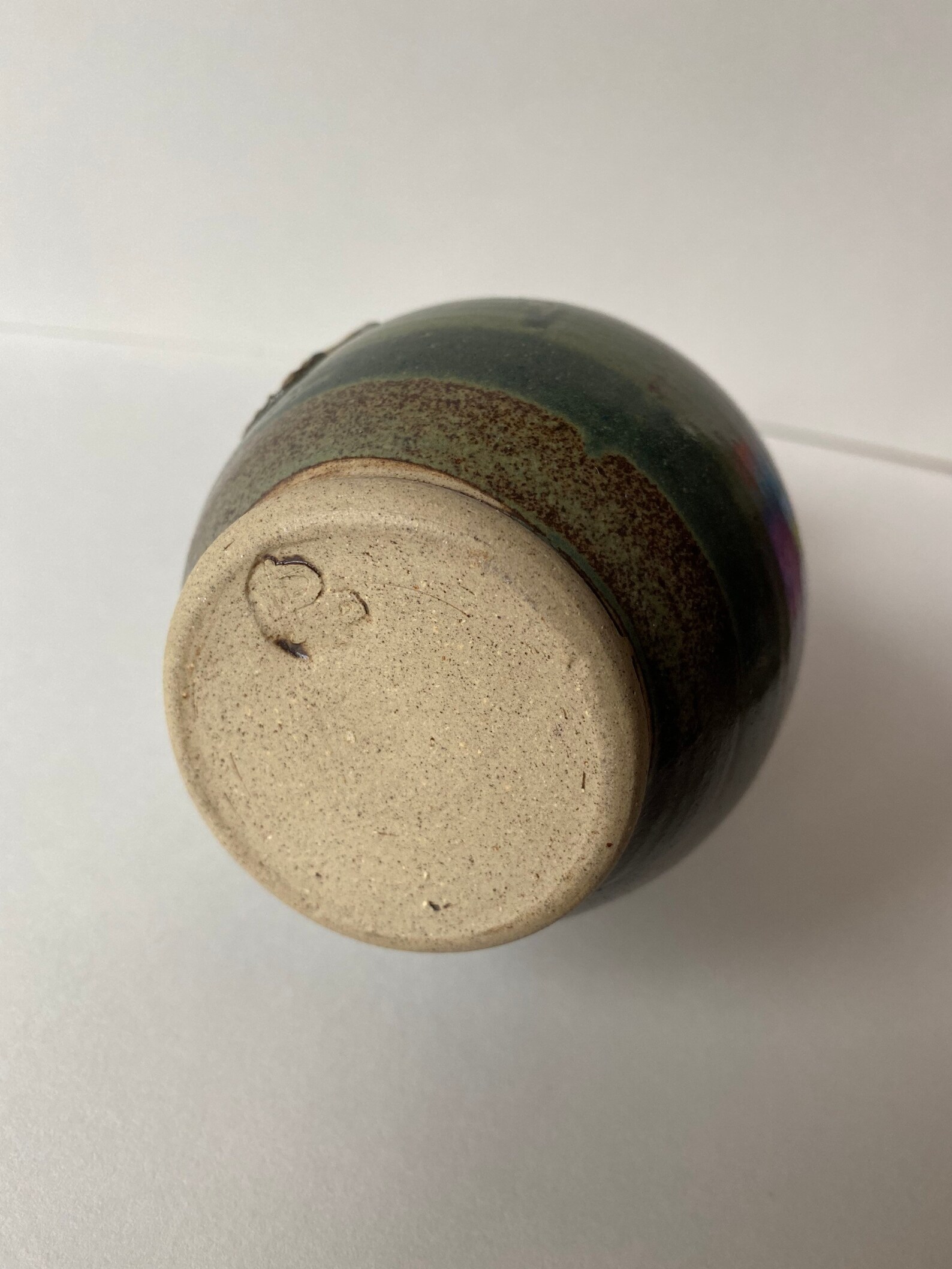 Japanese Studio Pottery Vase 14cm Hand Thrown Pottery | Etsy