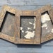 Three Empty African Shadow Box Frames for up Cycle or Diy Project, No ...