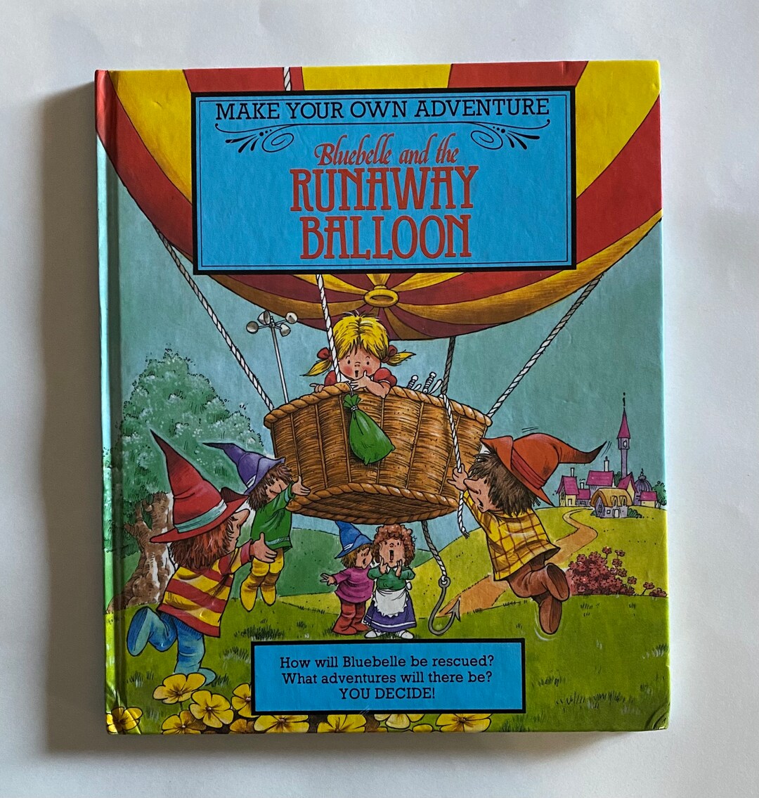Vintage Children's Book, Make Your Own Adventure, Bluebelle and the ...