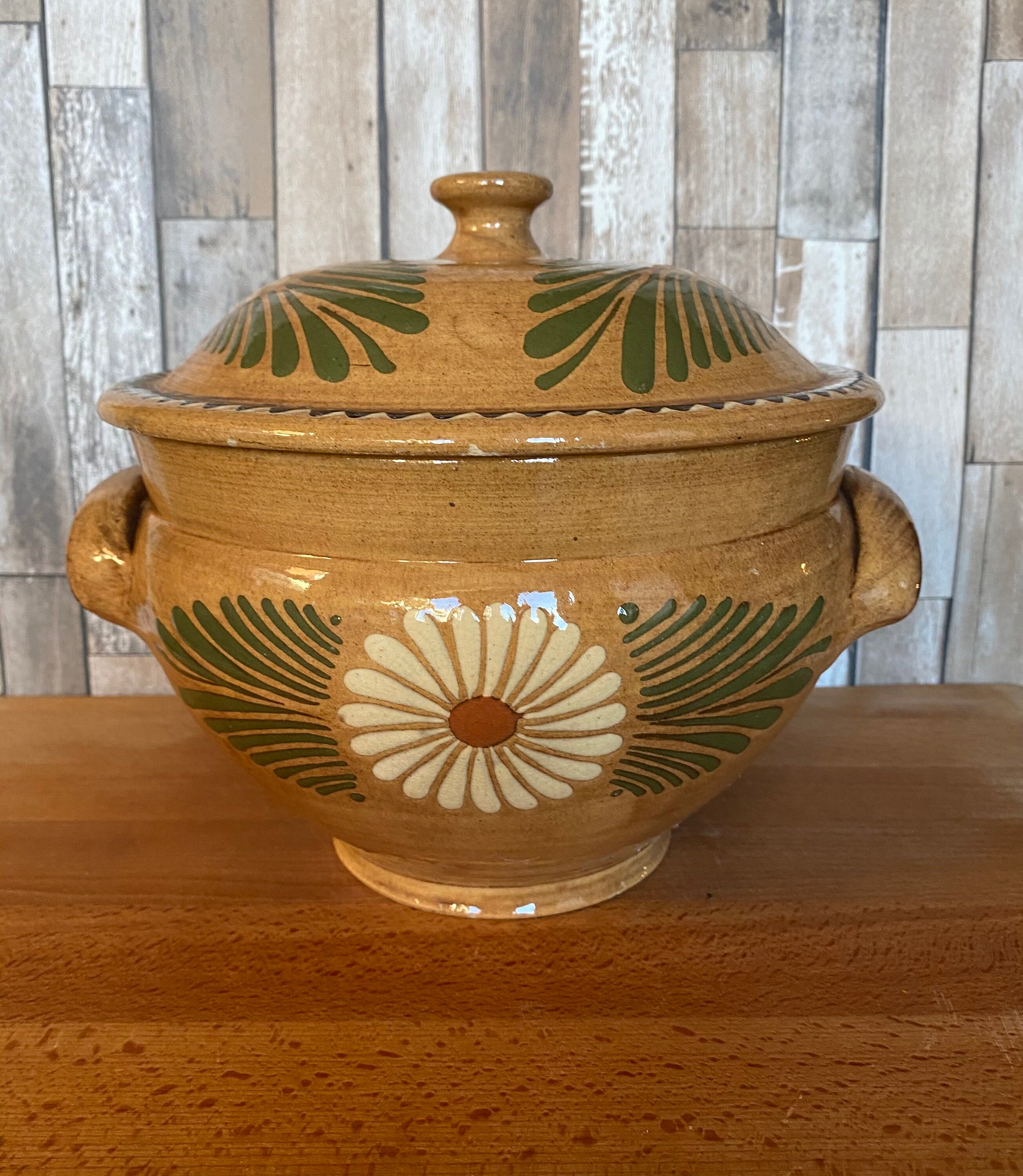 Soufflenheim pottery tureen soupiere French vintage pottery | Etsy