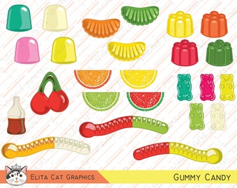 Gummy Bear Clipart | Etsy