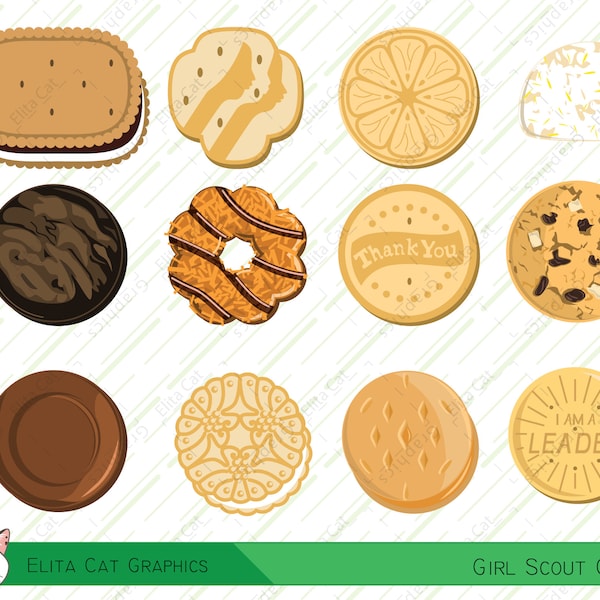 Cookies Clip Art - Etsy