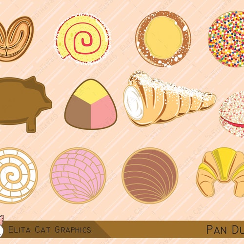 Conchas Mexican Pan Dulce Mexican Sweet Bread Mexican Svg | Etsy