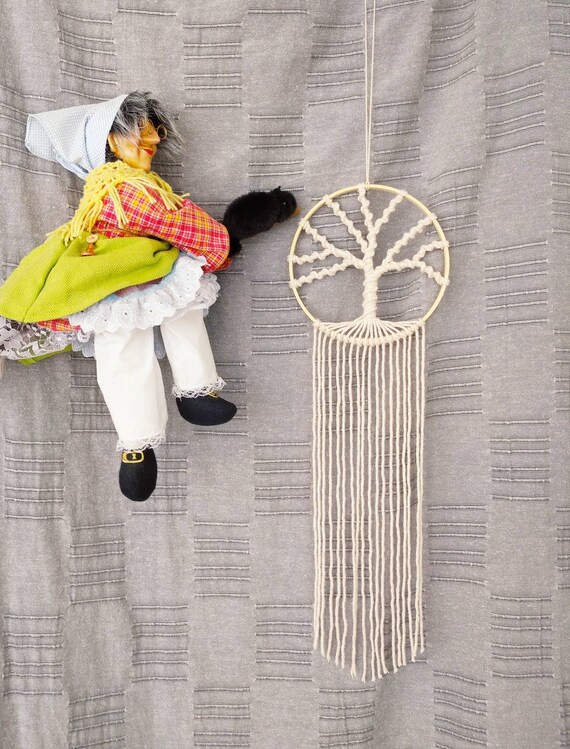 Macrame Family Tree Boho Family Tree Boho Macrame Art Woven | Etsy