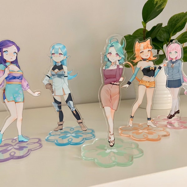 Acrylic Character Stand - Etsy