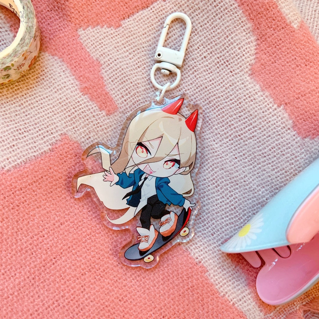 CSM Power Skateboard 2.5 Acrylic Charm - Etsy