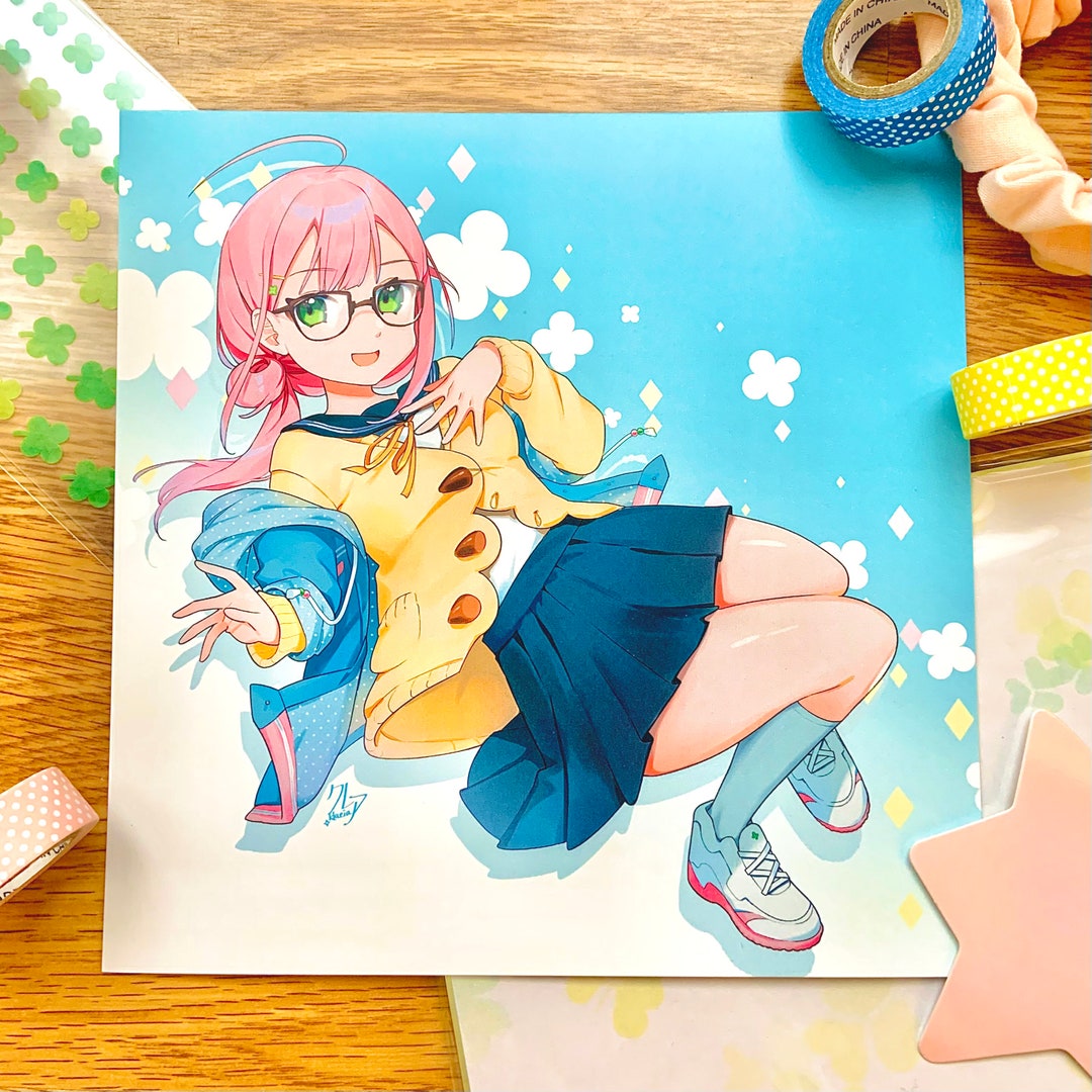 Original 8x8 Klaeia Vtuber Square Print - Etsy
