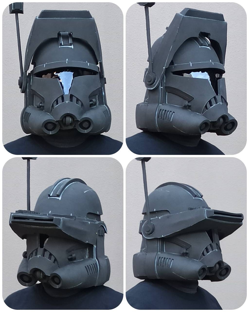 All TCW Clonetrooper Helmets Foam Templates | Etsy