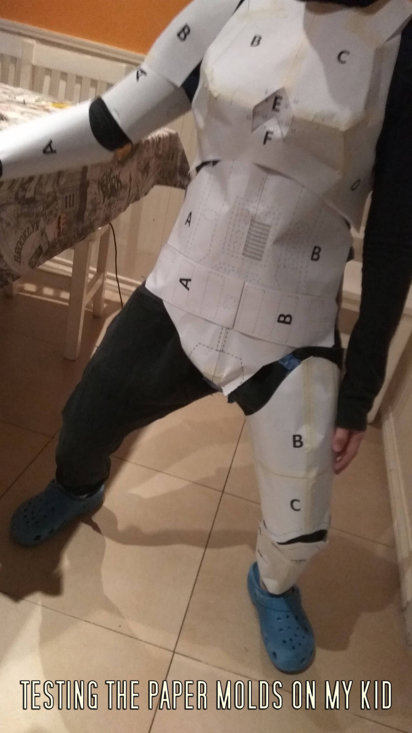 Kids Stormtrooper Armor Foam Templates Cosplay Costume - Etsy Canada