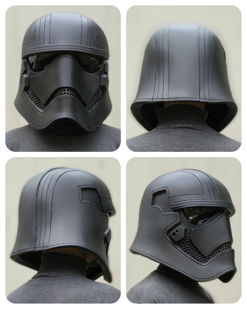 Captain Phasma Helmet Foam Templates Cosplay Costume - Etsy