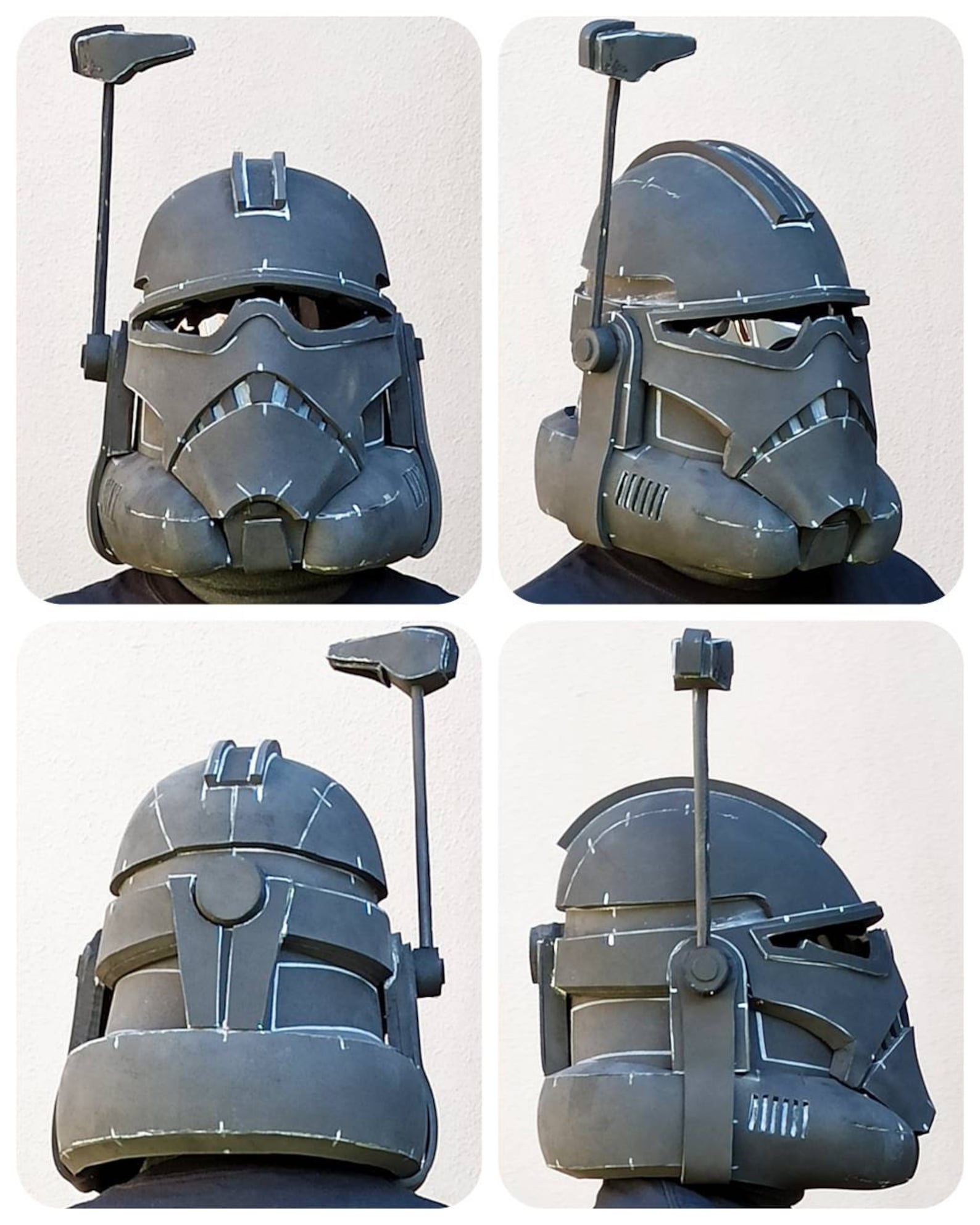 All TCW Clonetrooper Helmets Foam Templates - Etsy