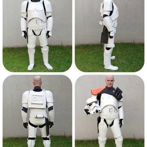 Stormtrooper Armor Foam Templates Cosplay Costume - Etsy