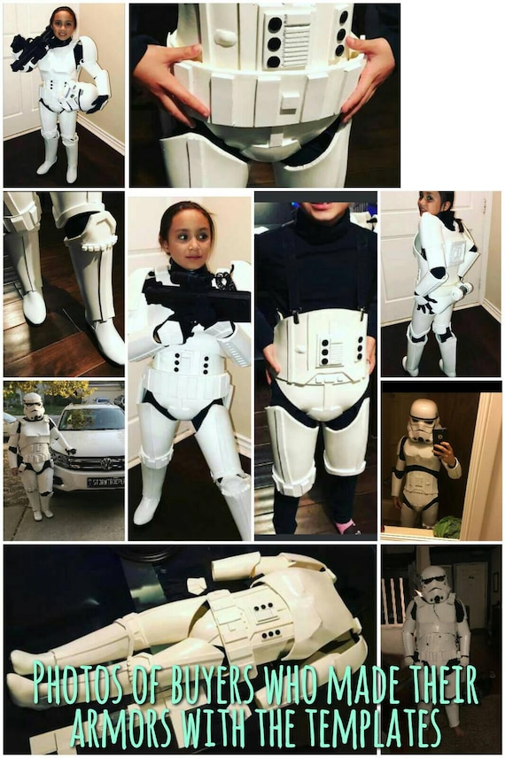 First Order Stormtrooper Armor Foam Templates Cosplay Costume ... First Order Stormtrooper Armor Foam Templates Cosplay Costume ...