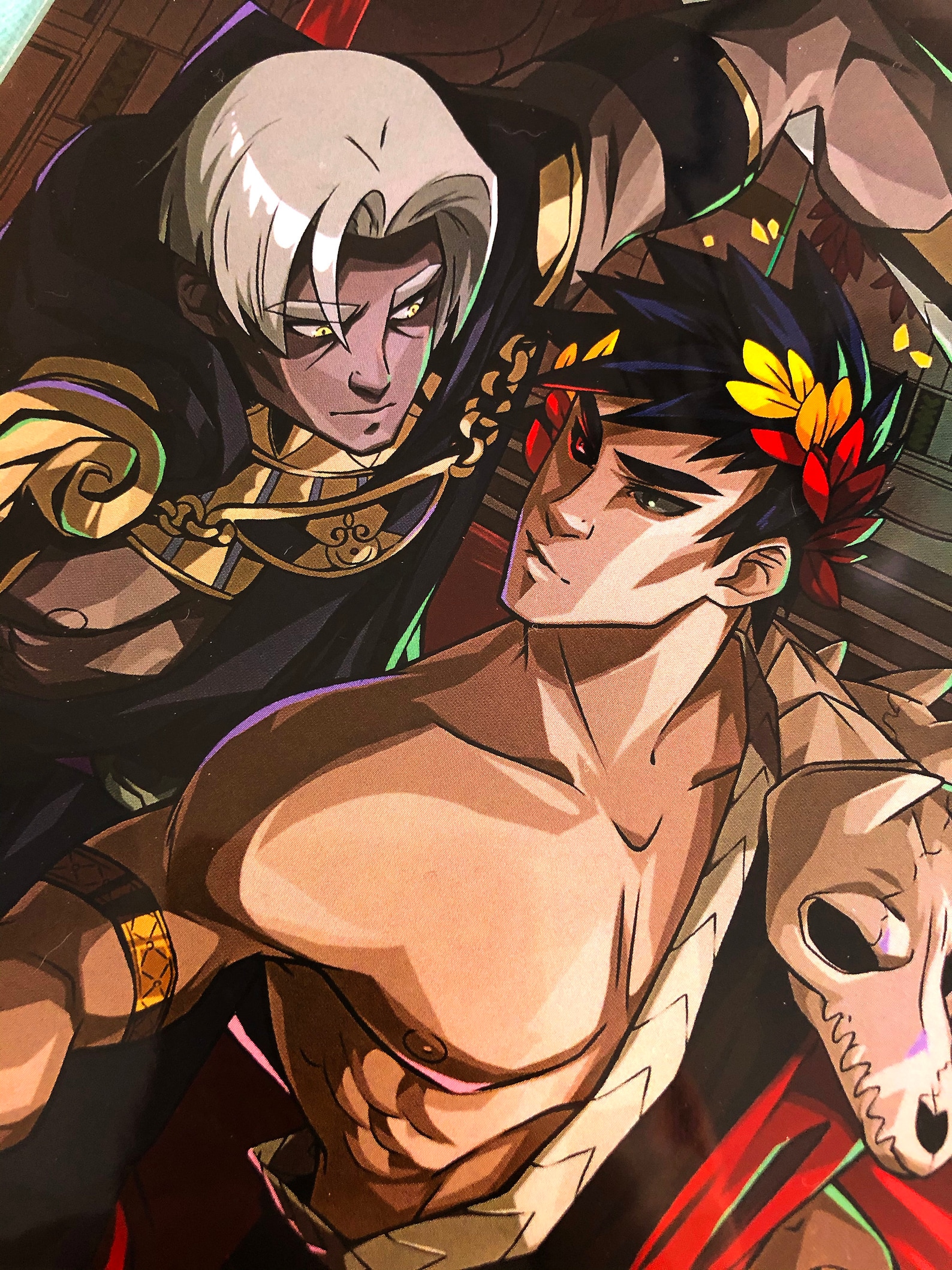 Hades Game Zagreus And Thanatos A5 Art Print Etsy
