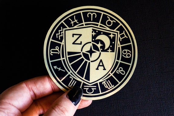 Zodiac Academy School Logo Vinyl Sticker - Etsy