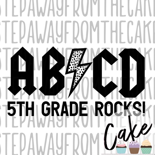 5th Grade Rocks - Etsy