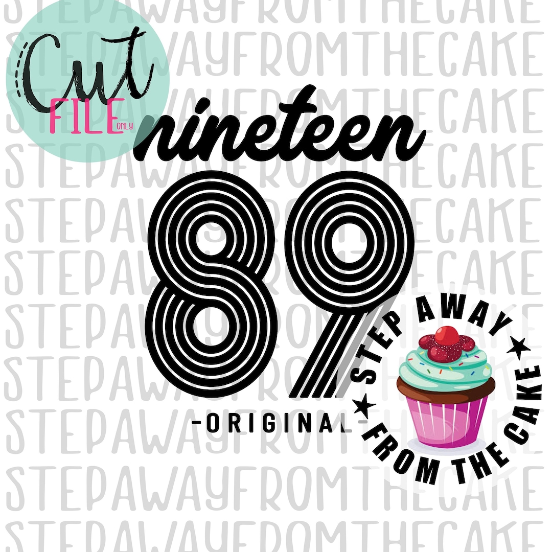 1989 Tshirt PNG 1989 Birthday Shirt SVG Limited Edition Svg - Etsy