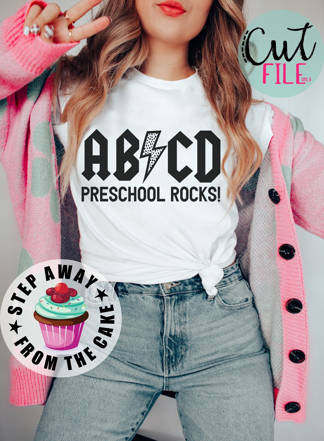 ABCD Preschool Rocks Shirt PNG, Abcd Pre K Rocks, Preschool Teacher ...