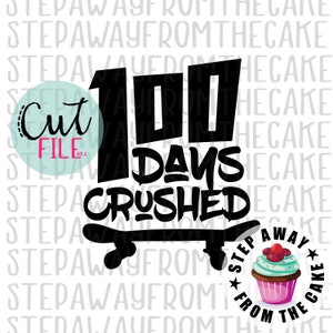 100 Days of School 100 Days SVG Happy 100 Days Svg Back to - Etsy