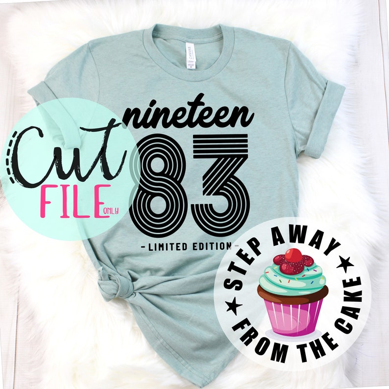 1983 Birthday SVG 40th Birthday PNG Design Vintage 1983 Svg - Etsy