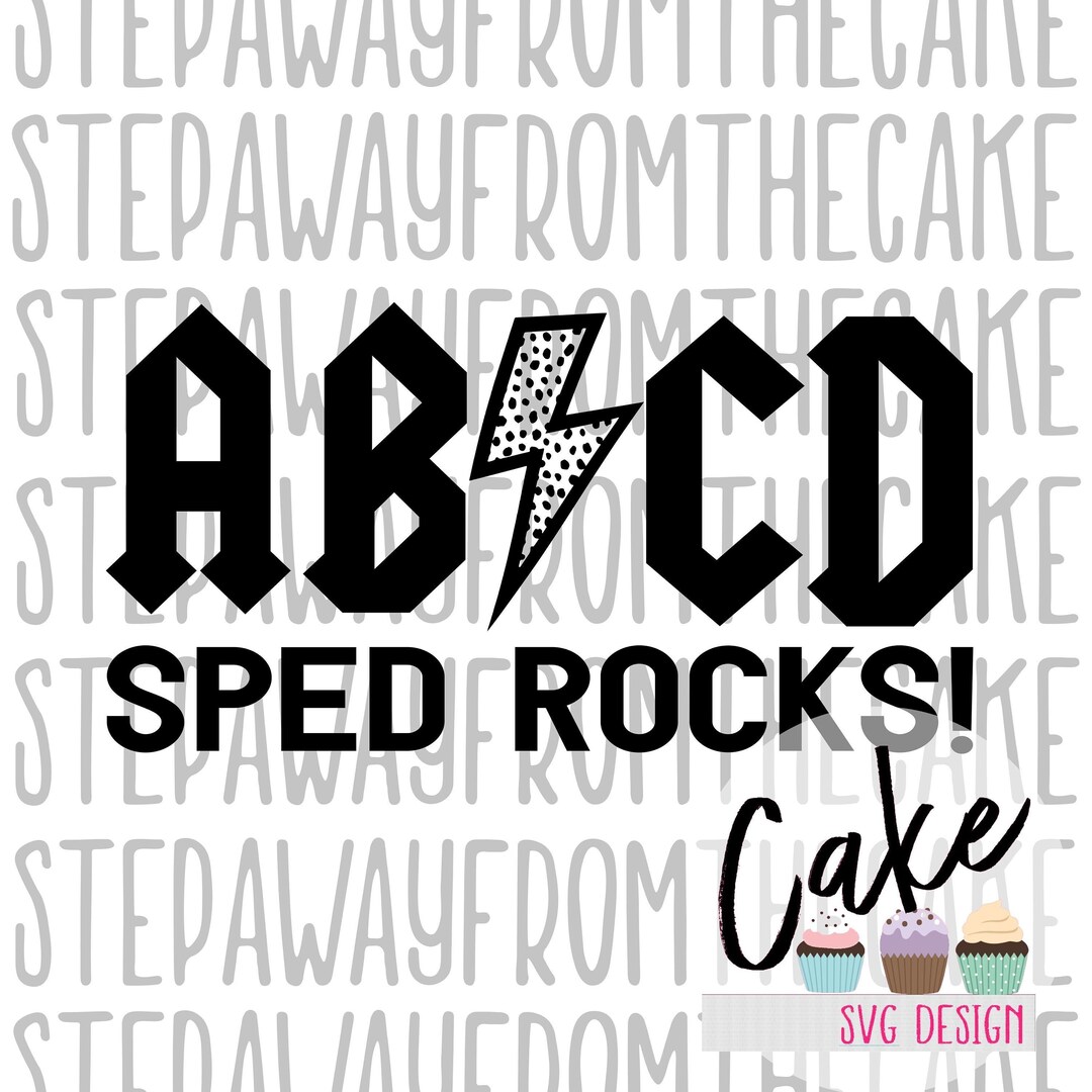 SPED Teacher Shirt Png, ABCD SPED Rocks Svg, Speducator, Sped Squad Png ...