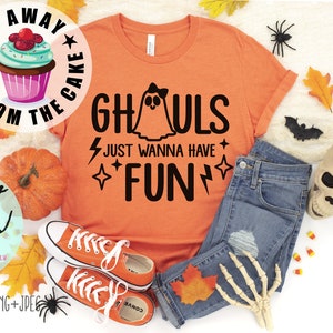 Ghouls Just Wanna Have Fun SVG, Halloween Shirt Women PNG, Funny ...