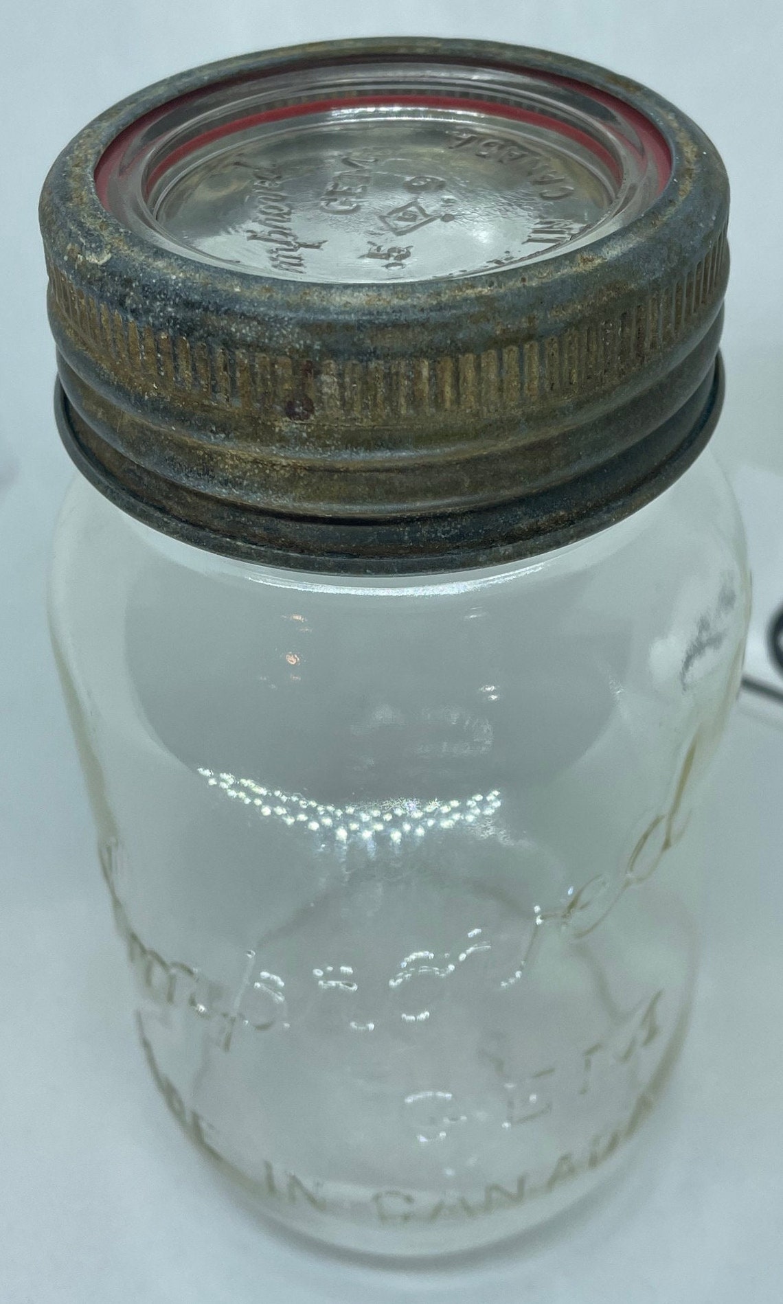 Antique 1960 Improved Gem Mason Jar 6 - Etsy