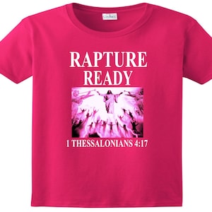 Rapture Ready Tshirt Jesus is Coming Soon Shirt Christian Shirts ...