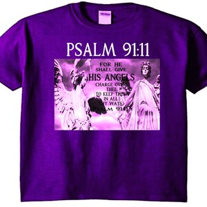 Psalm 91 Shirt Psalm 9 11 Shirt Psalm 91 Tee Psalm 91 Hoodie Psalm 91 ...