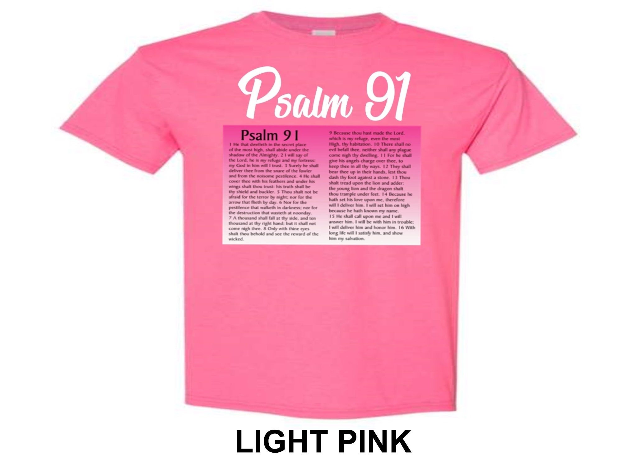 Psalm 91 Shirt He Will Cover You With His Feathers Christian Hoodie ...