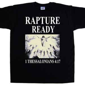 Rapture Ready Tshirt Jesus is Coming Soon Shirt Christian Shirts ...