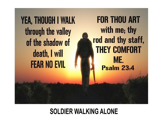 Psalm 23:4 Military