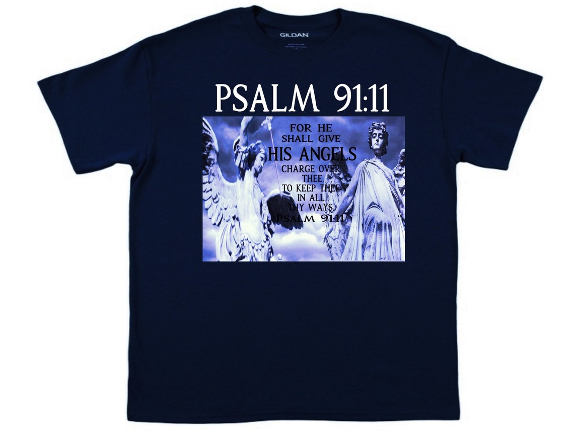 Psalm 91 Shirt Psalm 9 11 Shirt Psalm 91 Tee Psalm 91 Hoodie Psalm 91 ...