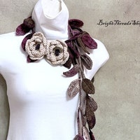 PDF File for Crochet Pattern (english and Swedish), Estrid Scarf - Etsy