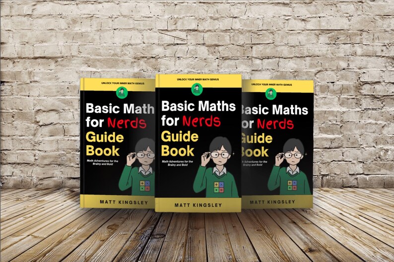 Basic Maths for Nerds: Math for Beginners, Basic Math Guide, Math Workbook, Math Practice, Learn ...
