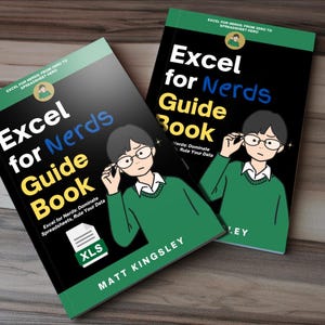 Excel for Nerds Guide Book: Excel Guide, Spreadsheet Tutorial, Data ...