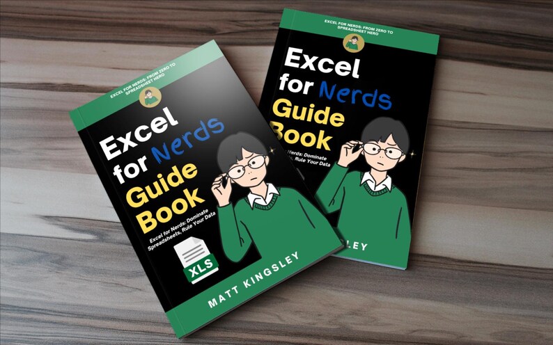 Excel for Nerds Guide Book: Excel Guide, Spreadsheet Tutorial, Data ...