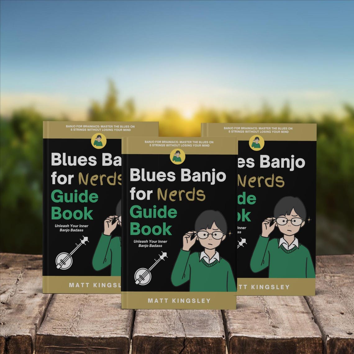 Blues Banjo for Nerds Guide Book: Banjo Lesson Book, Beginner Banjo ...