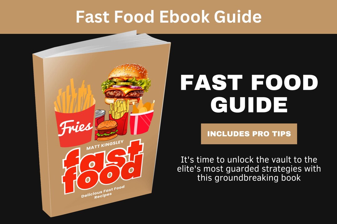 Fast Food Recipes,cookbook,fast Food Cookbook,homemade Fast Food ...