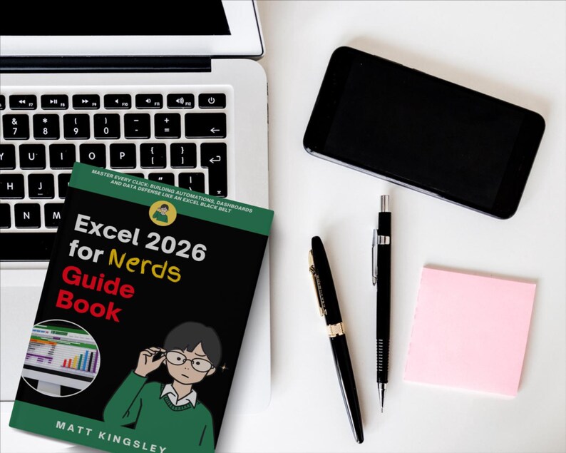 Excel 2026 for Nerds Guide Book:excel Guide,spreadsheet Tutorial, Data ...