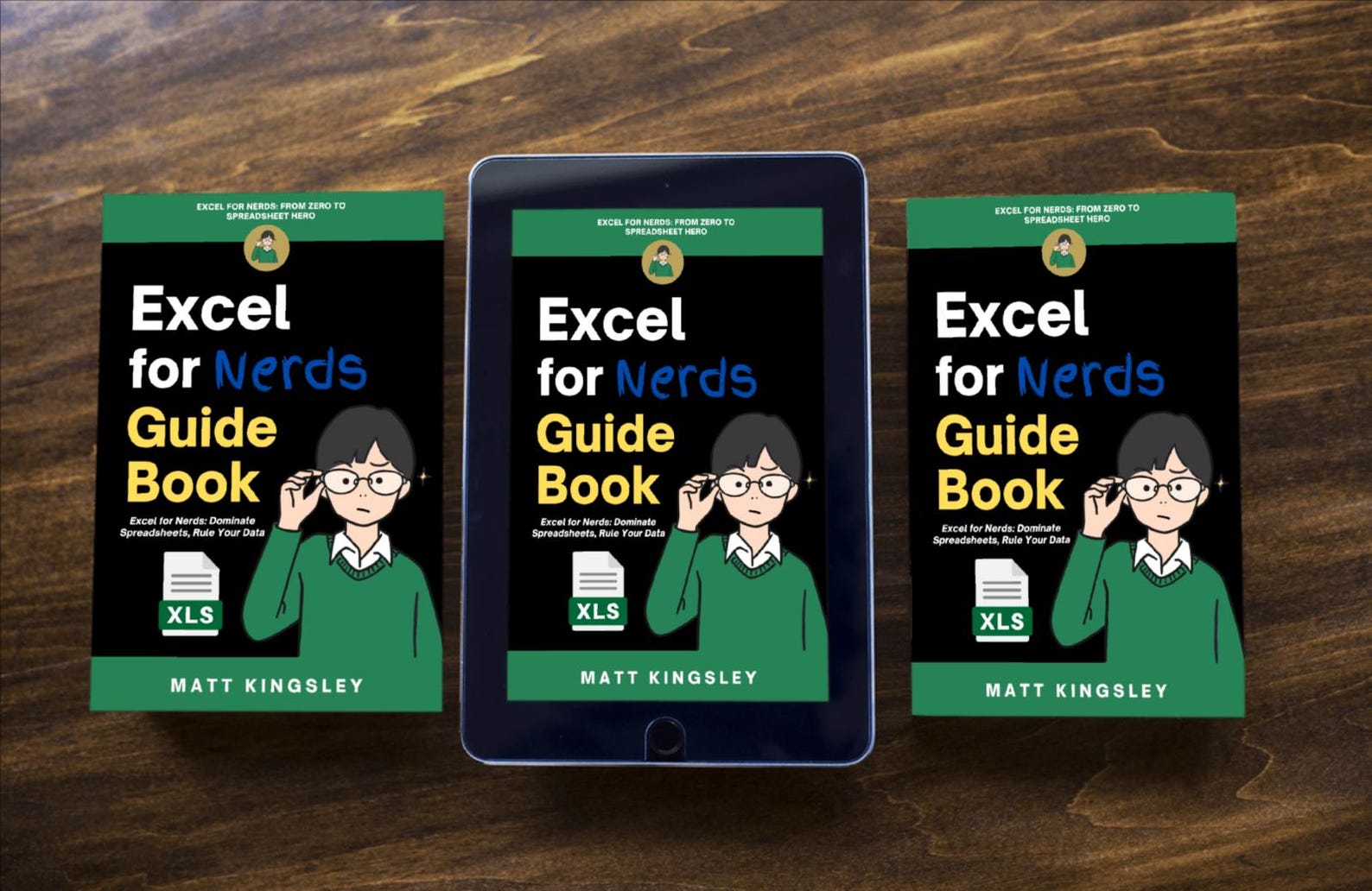 Excel for Nerds Guide Book: Excel Guide, Spreadsheet Tutorial, Data ...