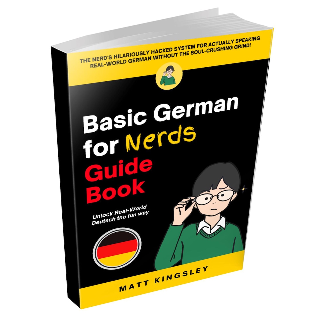 Basic German for Nerds Guide Book: German, Language Learning, Learn ...