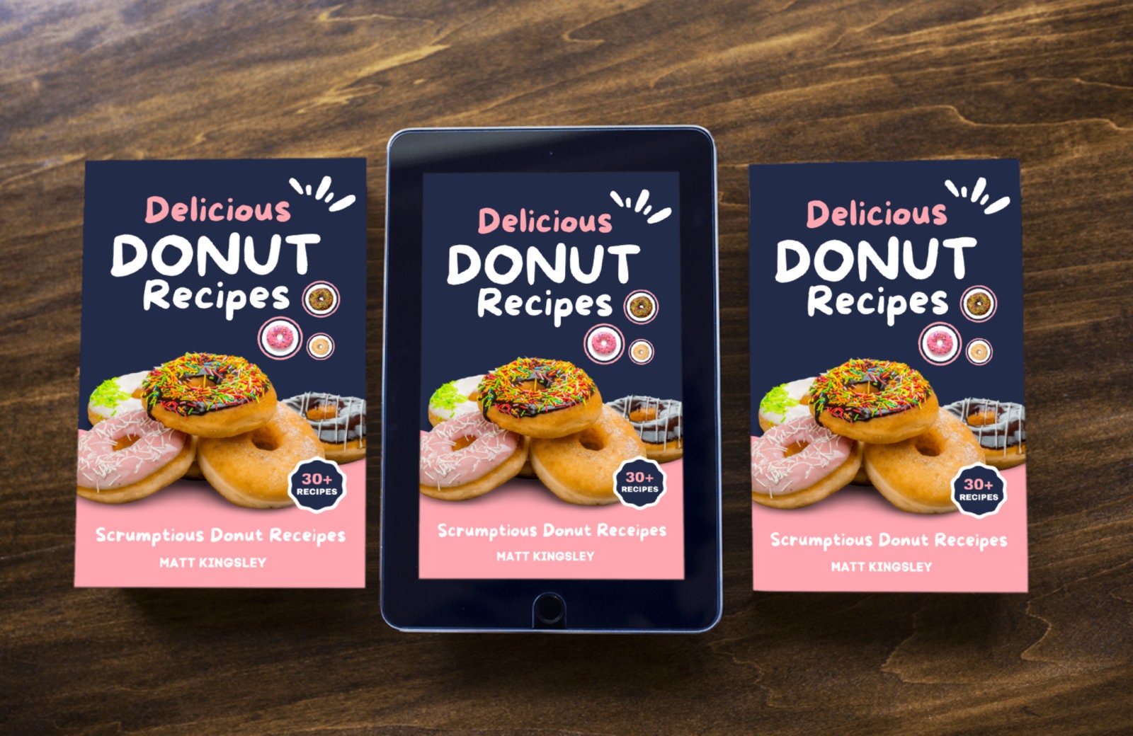 Donut Cookbook,donut Recipes,doughnut Cookbook,baked Donuts,fried ...