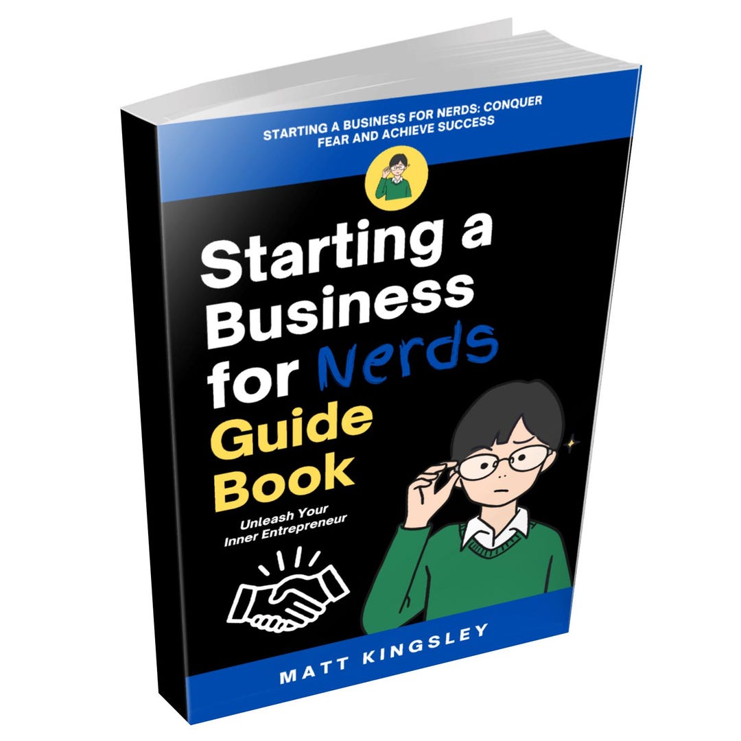 Starting a Business for Nerds Guide Book: Business for Nerds, Nerd ...